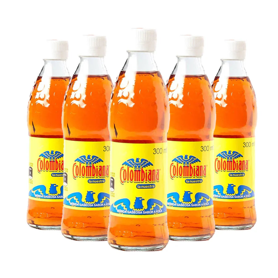 Colombiana La Nuestra - Kola Flavored Soda Botella De Vidrio 10.14 fl ...