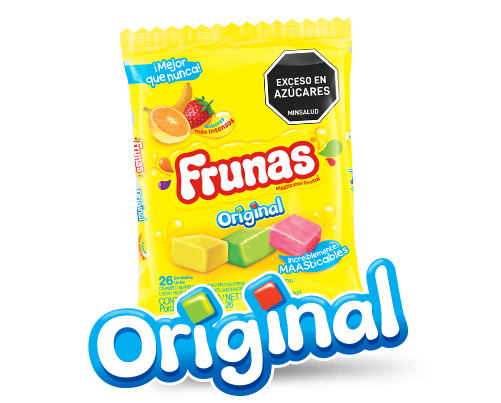 Frunas Original - Caramelo Blando (Fresa, Limon, Naranja, Frutas) - Bo ...