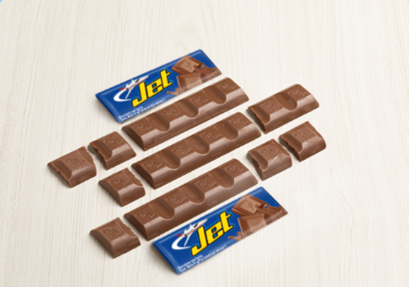 Chocolatina Jet Milk Chocolate - Imported from Colombia 12 unidades (4 ...