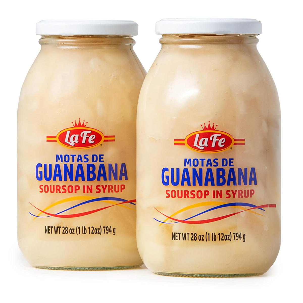 Motas de Guanabana La Fe - 28 oz (1 lb 12 0z) 794 g - 2 Pack – Mi Sabor ...
