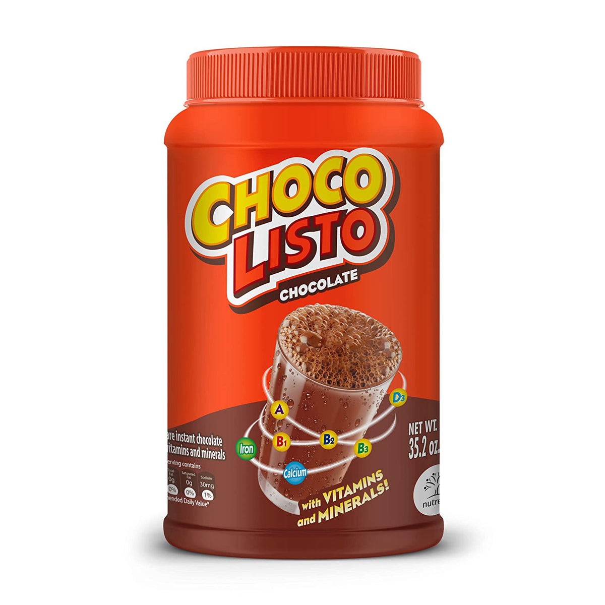 Bebida en polvo sabor a chocolate CHOCOLISTO (35.2 oz / 1000 grs.) – Mi ...