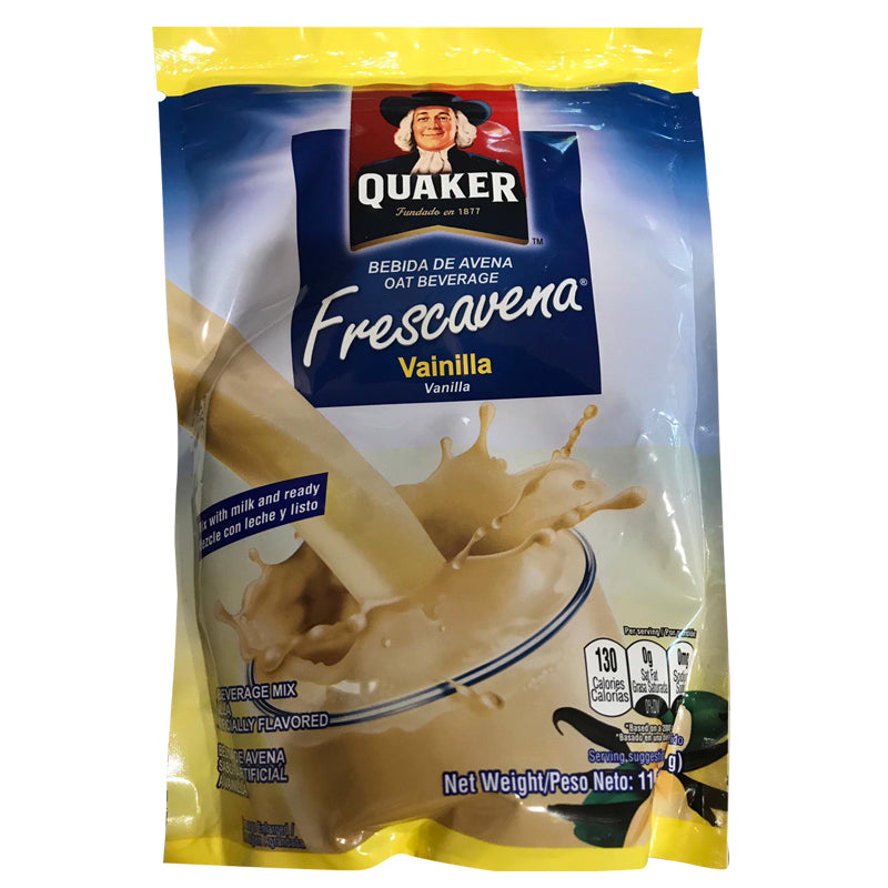 Frescavena Oat Meal Mix Vanilla Flavor QUAKER 11.1 oz. – Mi Sabor a ...