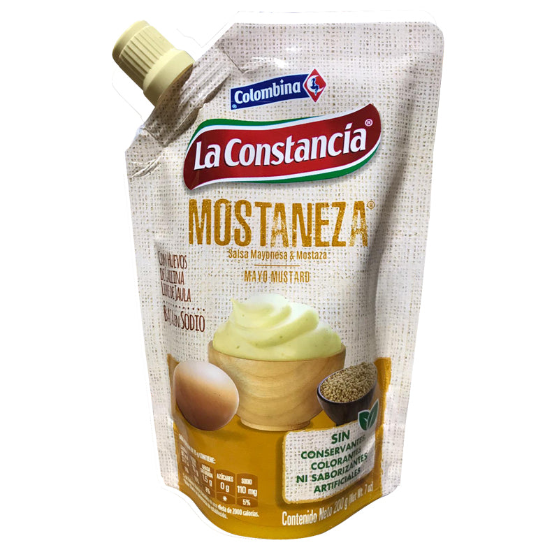 Salsa mostaneza La Constancia de COLOMBINA (200 grs.) – Mi Sabor a Colombia