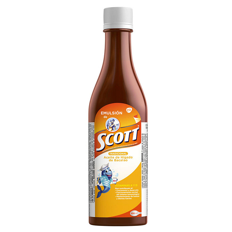 Emulsión de Scott sabor tradicional (180 ml) – Mi Sabor a Colombia